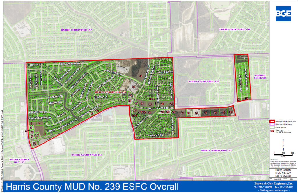About – Harris County Municipal Utility District No. 239